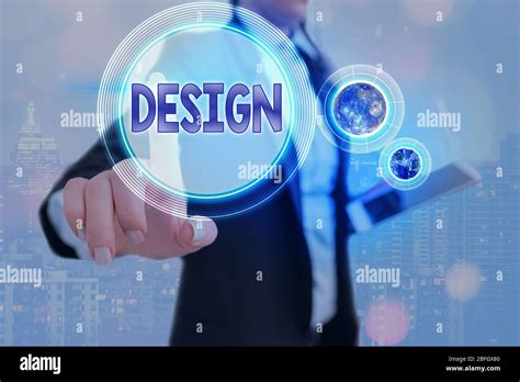 Writing Note Showing Design Business Concept For Plan Drawing Produced To Show Look Function Or