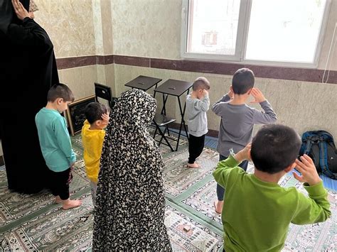 شهرری آموزش نماز در خانه نوباوگان شیرخوارگاه حضرت رقیه س سازمان