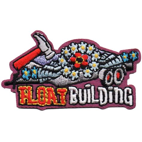 Float Building Patch Advantage Emblem And Screen Printing