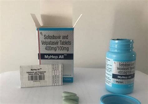 400mg100mg Sofosbuvir Velpatasvir Tablet At Rs 9000box In Agra Id