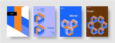 크리에이티브 브로셔 레이아웃 고립된 배경 디자인 현대 포스터 템플릿입니다 비즈니스 프레젠테이션 책 표지 기치 보고서 전단