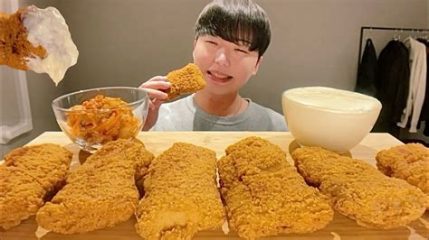 Asmr チーズたっぷりフライドチキンを食べる【咀嚼音 Mukbang Eating Sounds】【日本語字幕】 Youtube