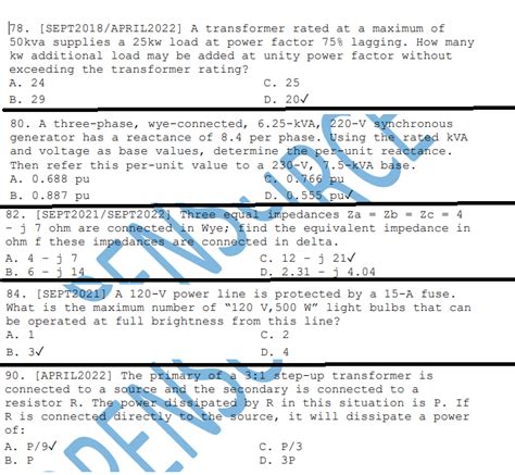 Solved 78 Sept2018april2022 A Transformer Rated At A