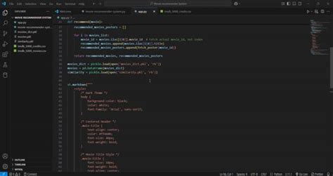 Machinelearning Python Movierecommender Tech Ai Apis Datascience Samrat Dutta