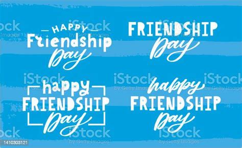 우정의 날 2022 년을 축하하기위한 텍스트와 요소가 포함 된 우정의 날 벡터 일러스트 레이 션 0명에 대한 스톡 벡터 아트 및 기타 이미지 Istock
