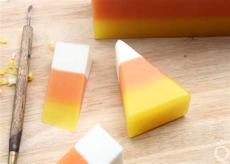 Seifenformen Candy Corn Soap Tutorial