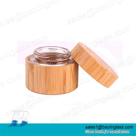 Cosmetic Cream Jar 175oz50ml Clear Glass Jar Face Cream Storage