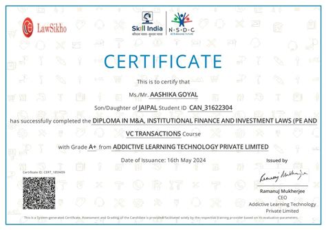 Aashika Goyal On Linkedin Im Thrilled To Announce That Ive Earned A