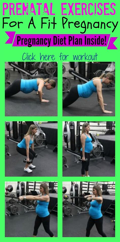 Prenatal Exercises For A Fit Pregnancy Michelle Marie Fit