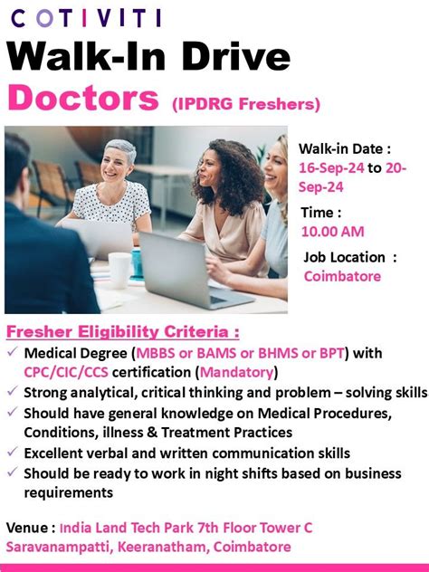 Doctors Ipdrg Mbbs Bams Bhms Bpt Doctorsjobs Ipdrgfreshers