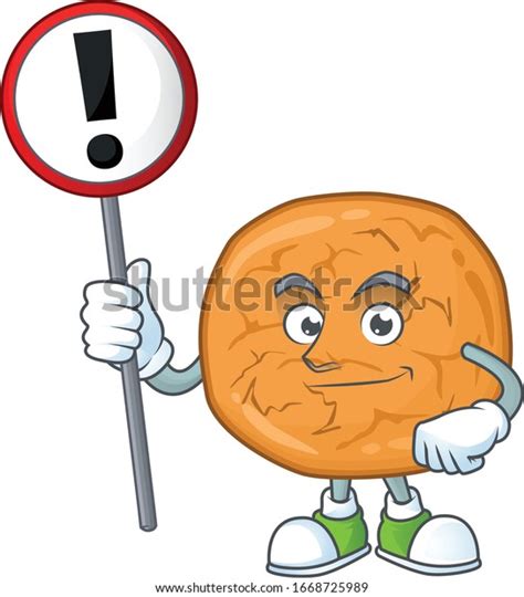Smiling Cartoon Design Molasses Cookies Sign Stock Vector Royalty Free