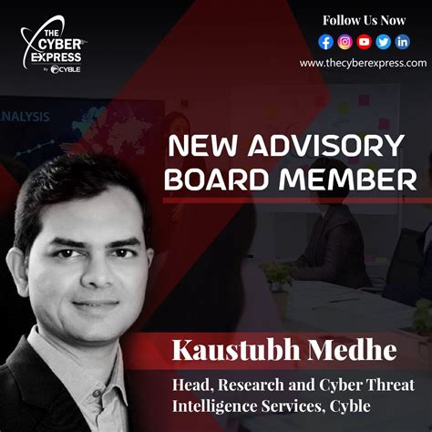 Cybersecurity Advisoryboard Cyber Insights Security Research Intelligence Cyberexpress