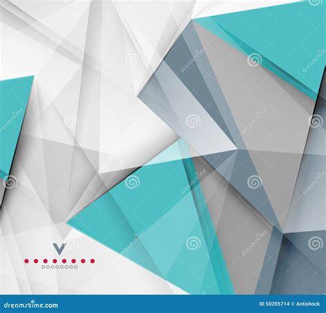 Triangular Modern Abstract Background Stock Vector Illustration Of Layout Abstraction 50205714