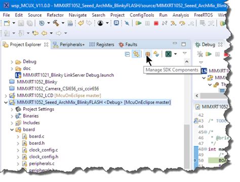 Debug And Execute Code From Flash On The Seeed Arch Mix Nxp Imx Rt1052