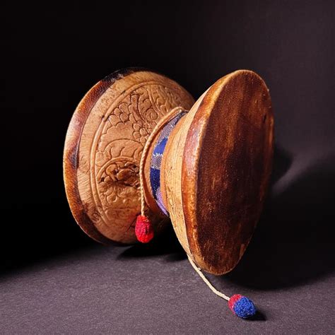 Tibetan Human Skull Drum Thöpa Damaru Götas World