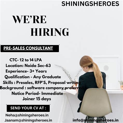 Neha Sandurea On Linkedin Presales Saleshiring