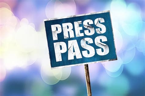 Press Pass Premium Ai Generated Image