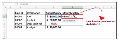 excel ifna function handling n a errors free online tutorial library
