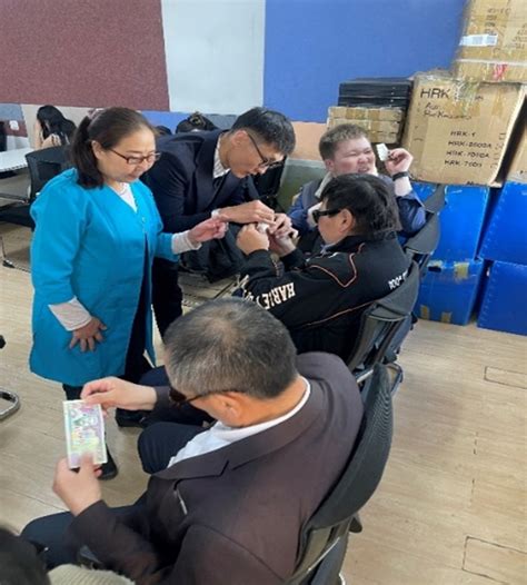 Мөнгөн тэмдэгтийн харааны бэрхшээлтэй иргэдэд зориулсан хамгаалалтын элементийг таниулах сургалт