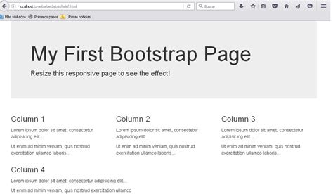 HTML Html5 Y Bootstrap