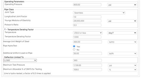 Maximum Allowable Pipe Span Length Gas Technical Toolboxes Knowledge Center