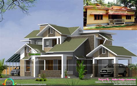 22 Years Old Home Turned To Modern Style Home Kerala Home Design