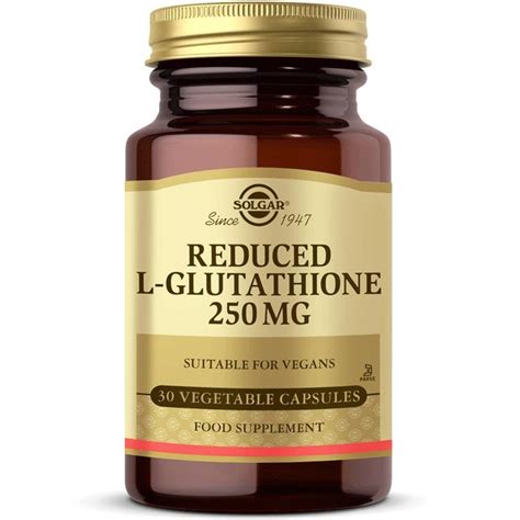 Solgar L Glutathione Reduced 250 Mg 30 Kapsül