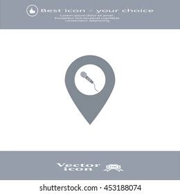 Date Time Address Place Icons Symbol Stock Vector Royalty Free