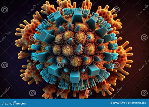 Exploring The Microscopic World Bacteria And Virus Cells In A Petri