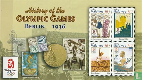 Jeux Olympiques De Berlin 1936 2008 Maldives Lastdodo