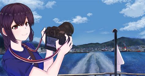 艦隊これくしょん 磯波、船旅堪能 ジョシュアのイラスト Pixiv