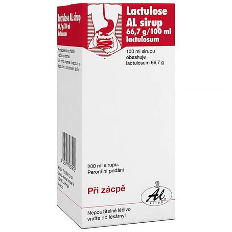 Foto Lék Proti Zácpě Lactulose Al Sirup 500 Ml Zbozicz