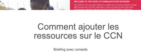 How To Upload CCN Resources