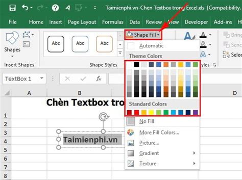 How To Insert Textbox In Excel Without Disturbing Data