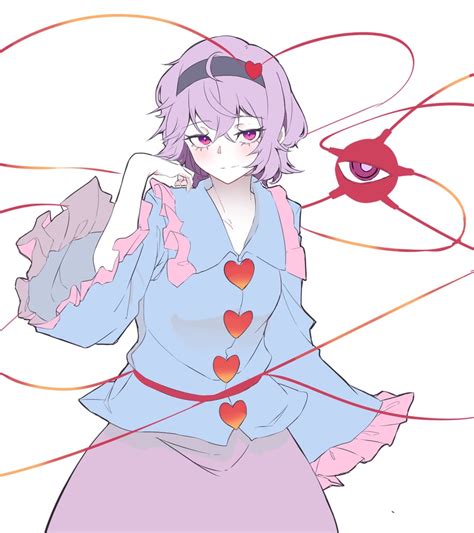 Komeiji Satori Touhou Drawn By Kanariabcomn Danbooru