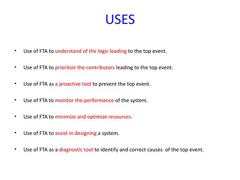 Fault And Event Tree Analysis Ppt