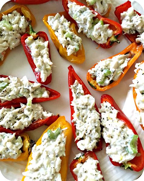Crab Stuffed Mini Bell Peppers Cooped In The Kitchen