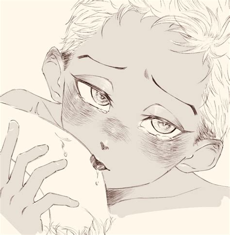 Rule 34 Cock Worship Crying Crying With Eyes Open Cute Hanma Shuji