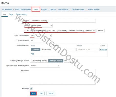 zabbix custom query1 7 sistem ve network dünyasına hoşgeldiniz