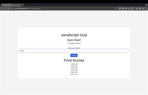 Kenny Cummings Portfolio