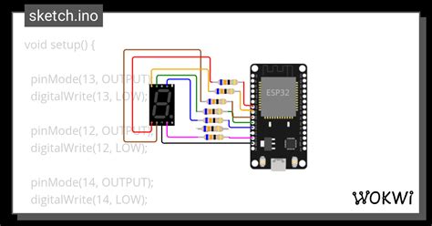 Segment Wokwi Esp Stm Arduino Simulator