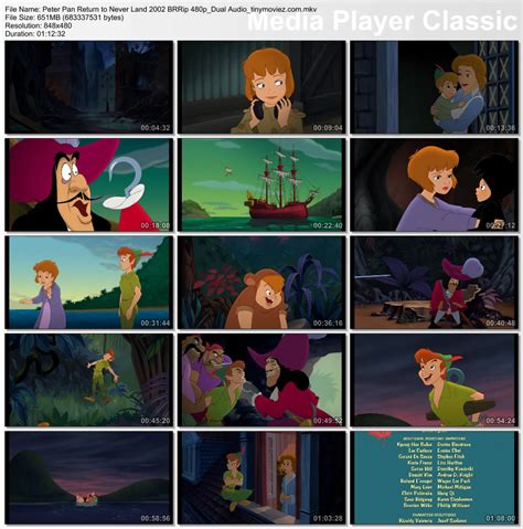 Peter Pan Return To Never Land Dvd Filecloudspirit