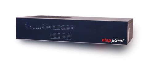 Etap Microgrid Model Driven Advanced Microgrid Solution Microgrid Controller Etap μgrid