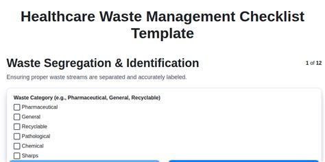 Your Ultimate Guide To Healthcare Waste Management A Checklist