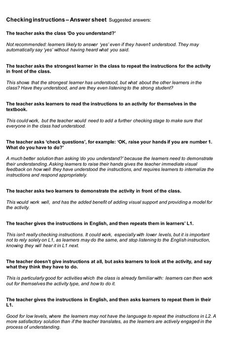 02worksheet B Checking Instructionsdoc