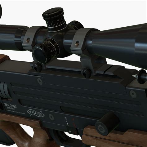 Fusil Walther Wa 2000 Wa2000 The Bullpup Sniper Rifle With A Past
