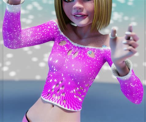 Artstation Zandeya Stormer Athletic Nerd Girl Resources