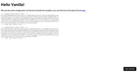 Jwk To Pem Converter Forked Codesandbox