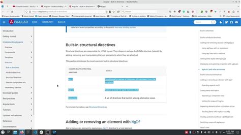 Angular Built In Structural Directives 2023 03 09 Telugu Youtube