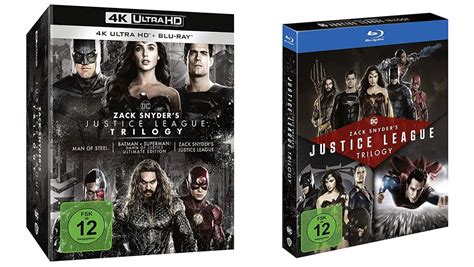 Zack Snyder S Justice League Trilogy Erscheint Auf 4K UHD Und Blu Ray